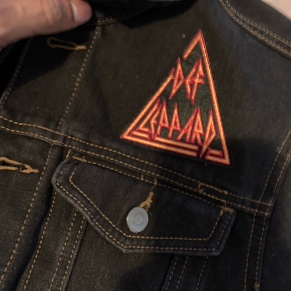 def leppard | Jackets & Coats | Def Leppard Jean Jacket | Poshmark